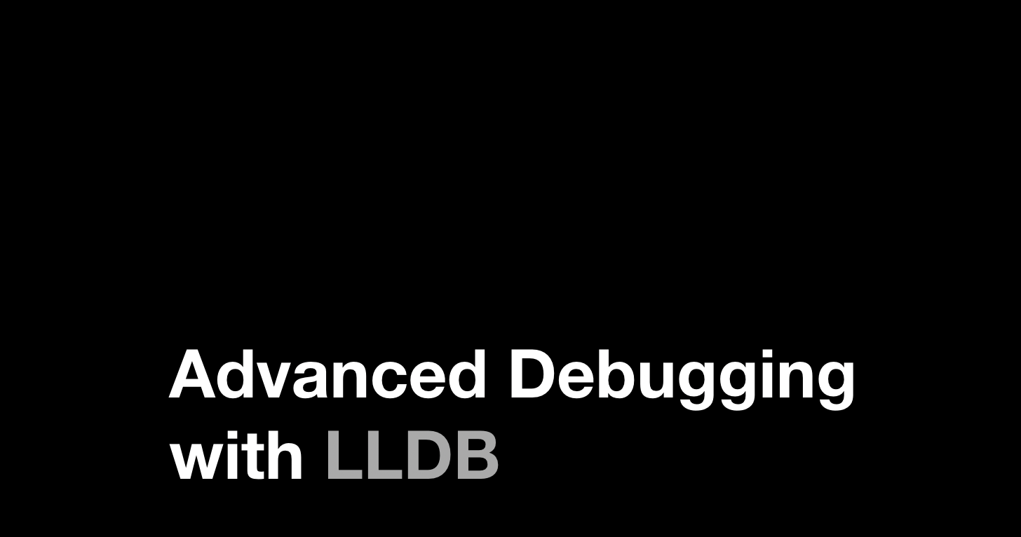 LLDB 정복 - 야곰닷넷